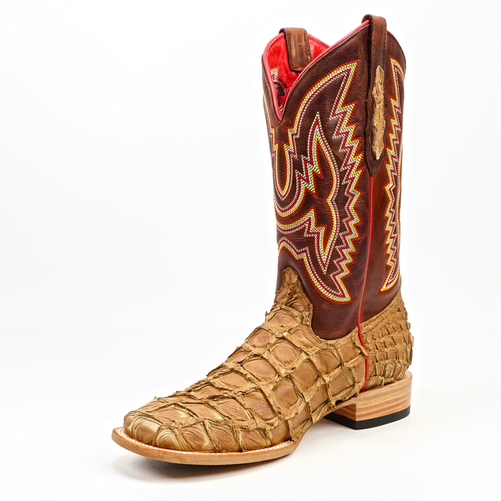 Butch Pirarucu Fish Boots - Orix - Square Toe – Gomez Western Wear